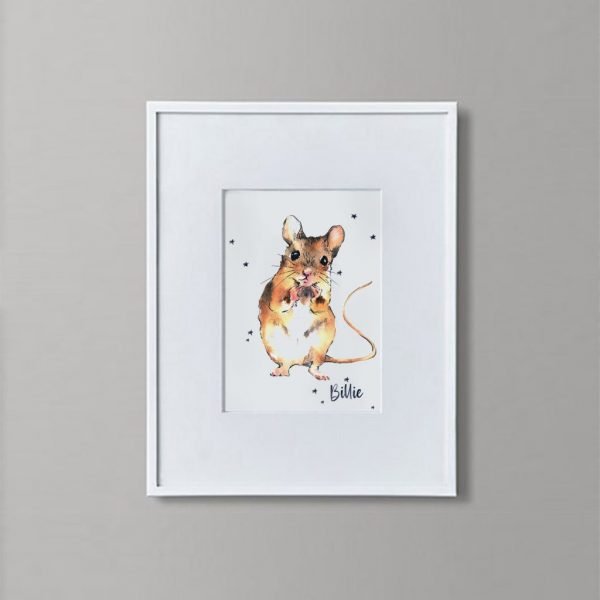 Field Mouse Postcard - Luna and Folly